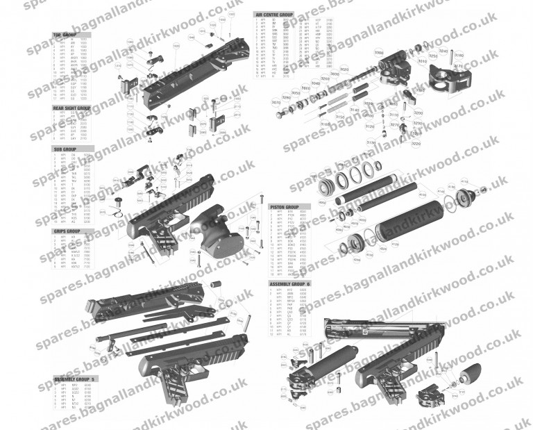 Zoraki HP-01 - Bagnall and Kirkwood Airgun Spares