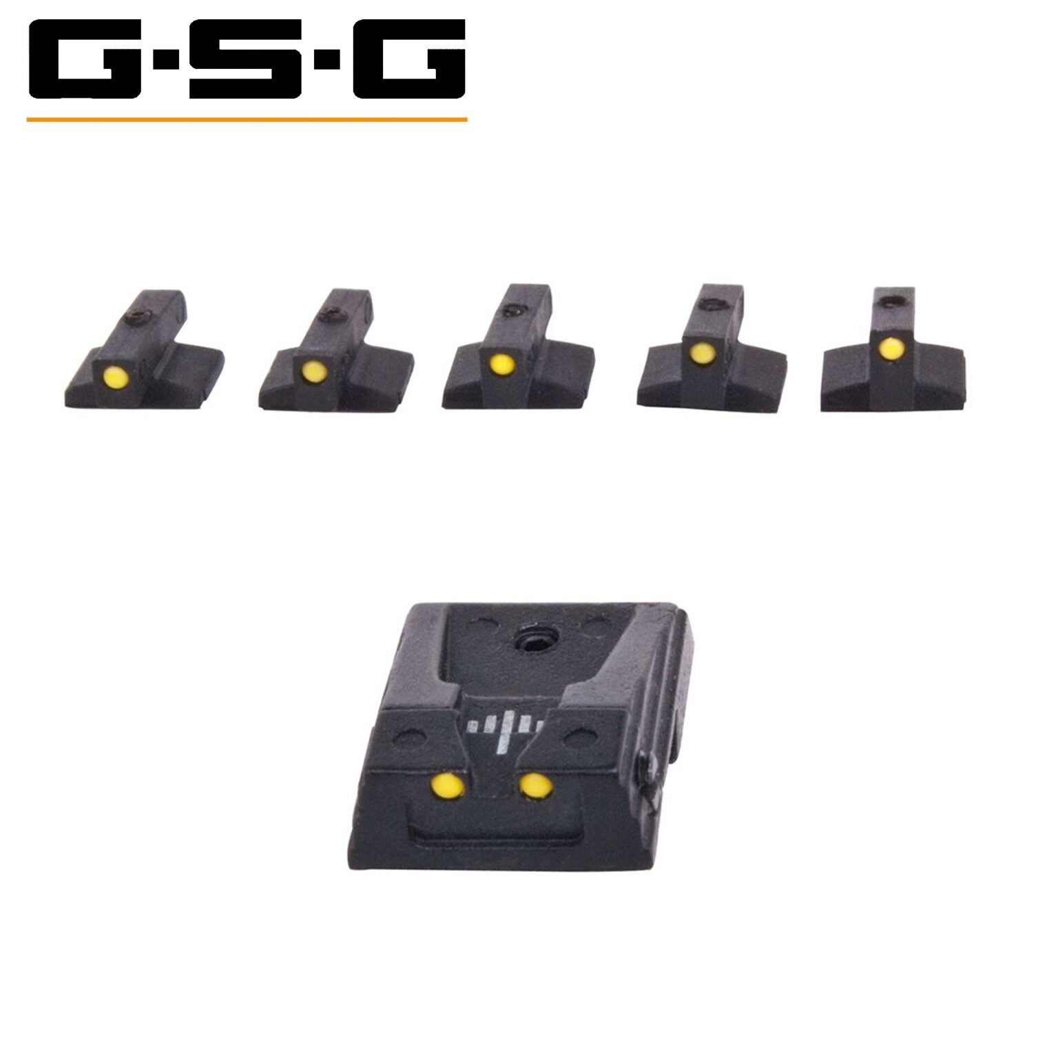 GSG 1911 / 922 Front and Rear Sight Kit - Bagnall and Kirkwood Airgun ...