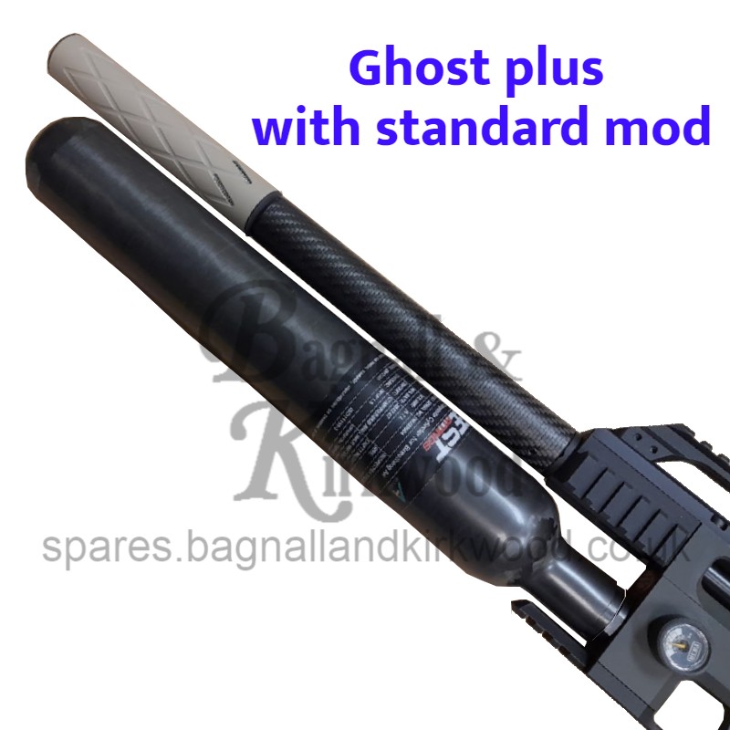 700cc Best Fittings Carbon Fiber Air Buddy Bottle Cylinder Tank With ...
