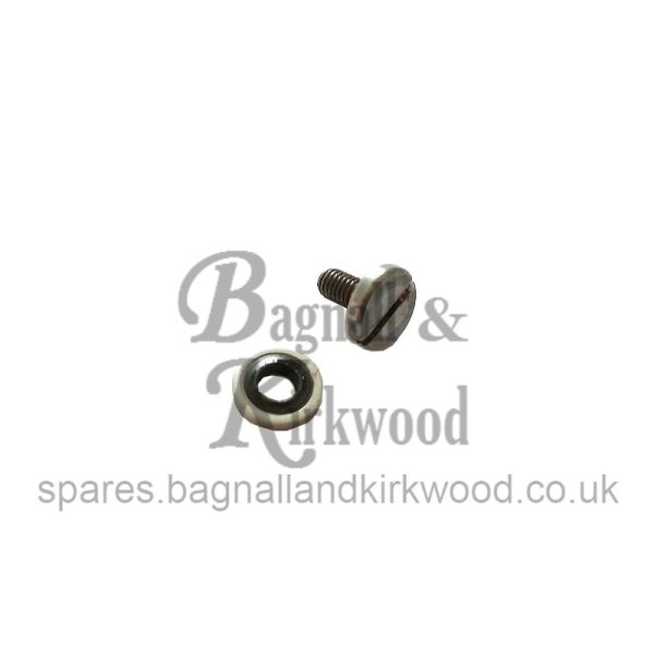 BSA R10 Block Underside Screw and Seal - Bagnall and Kirkwood Airgun Spares